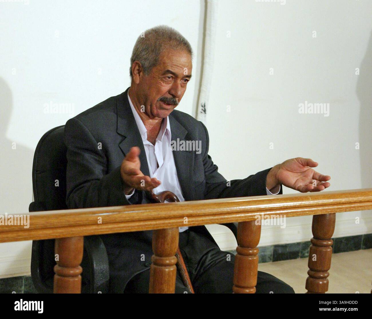 Jun 30, 2004; Baghdad, IRAQ; 'Chemical Ali' or ALI HASAN AL-MAJID AL ...