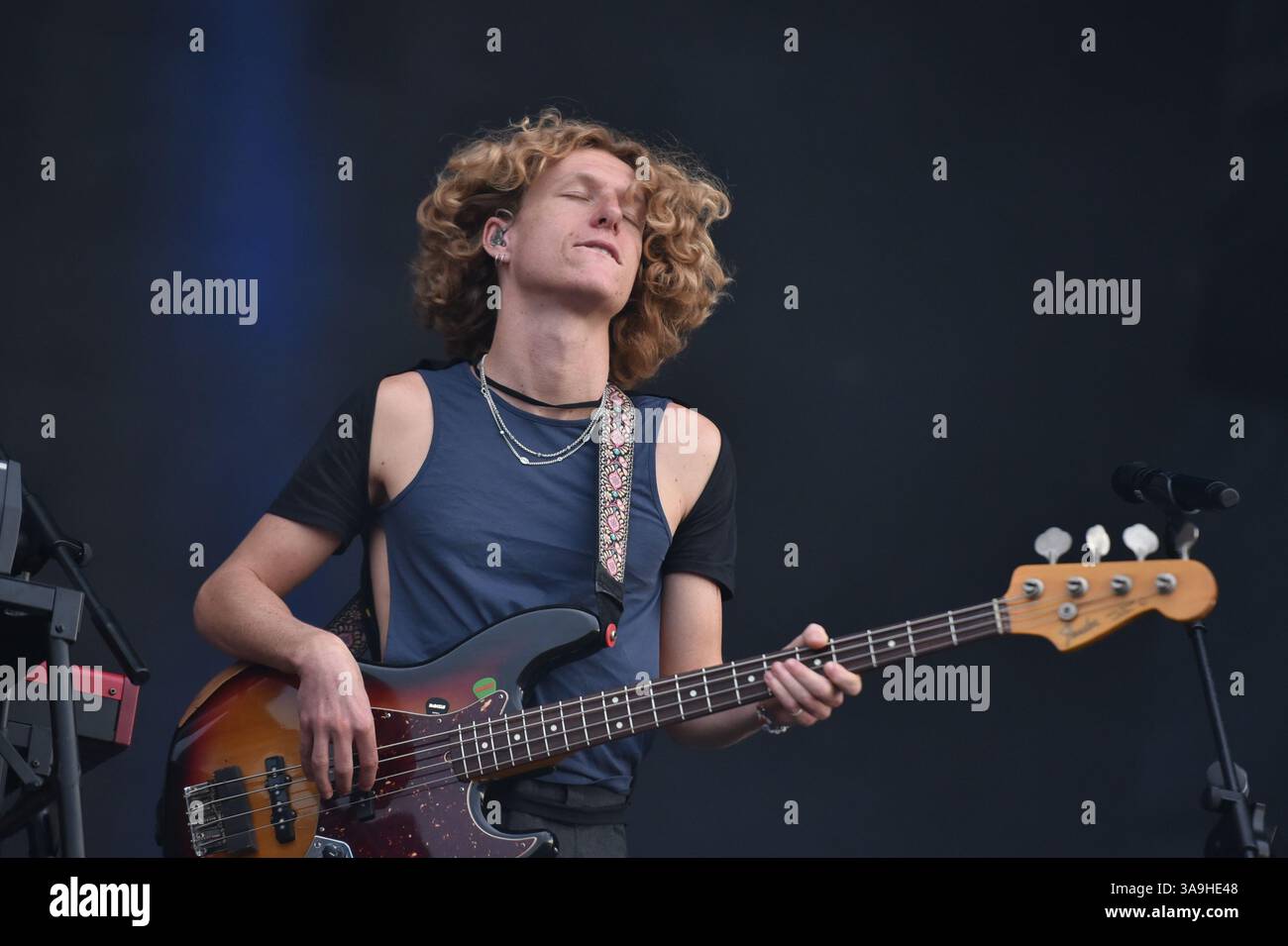 SAO PAULO(SP), 03/30/2025 - CULTURE/LOLLAPALOOZA - Parcels band during ...