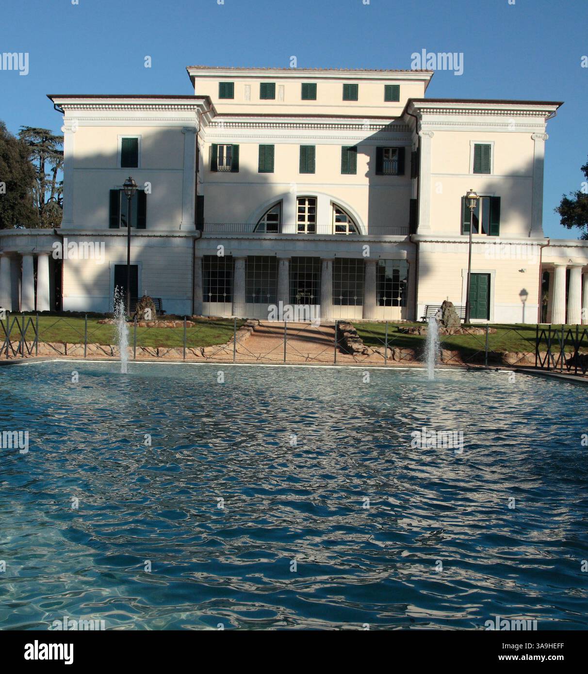 Jan 03, 2007; Rome, ITALY; The Villa Torlonia Park, by Giuseppe ...