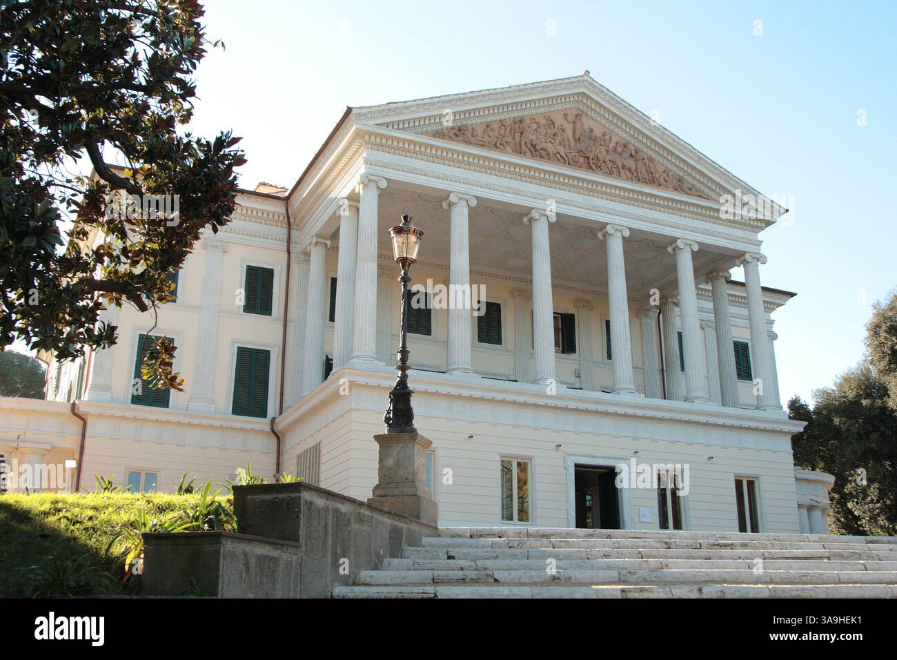 Jan 03, 2007; Rome, ITALY; The Villa Torlonia Park, by Giuseppe ...