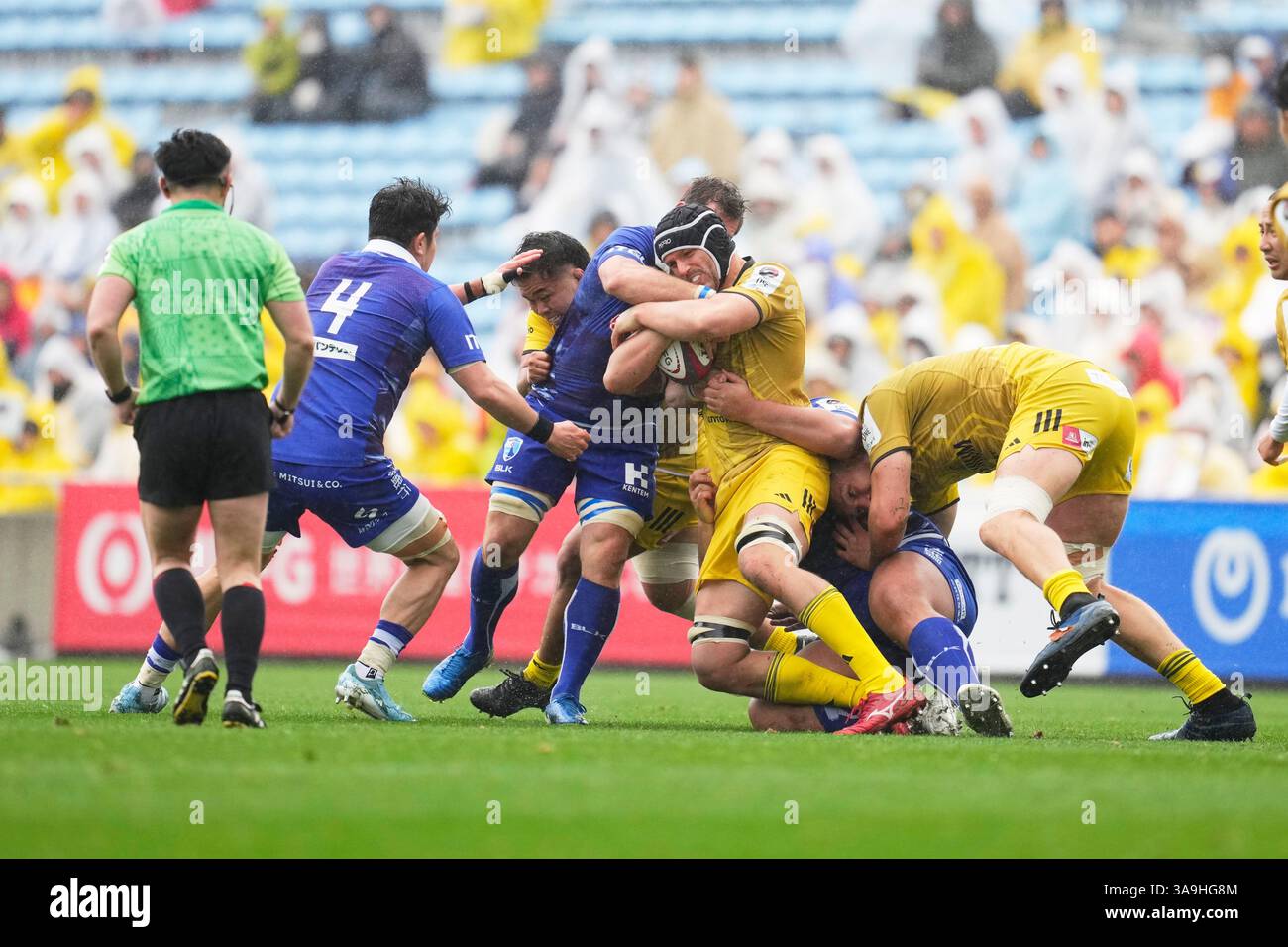 Sam Jeffries (Sungoliath), MARCH 29, 2025 - Rugby : 2024-25 Japan Rugby ...