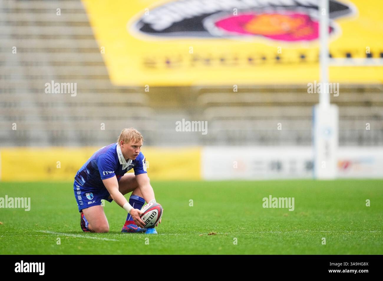 Sam Greene (BlueRevs), MARCH 29, 2025 - Rugby : 2024-25 Japan Rugby ...