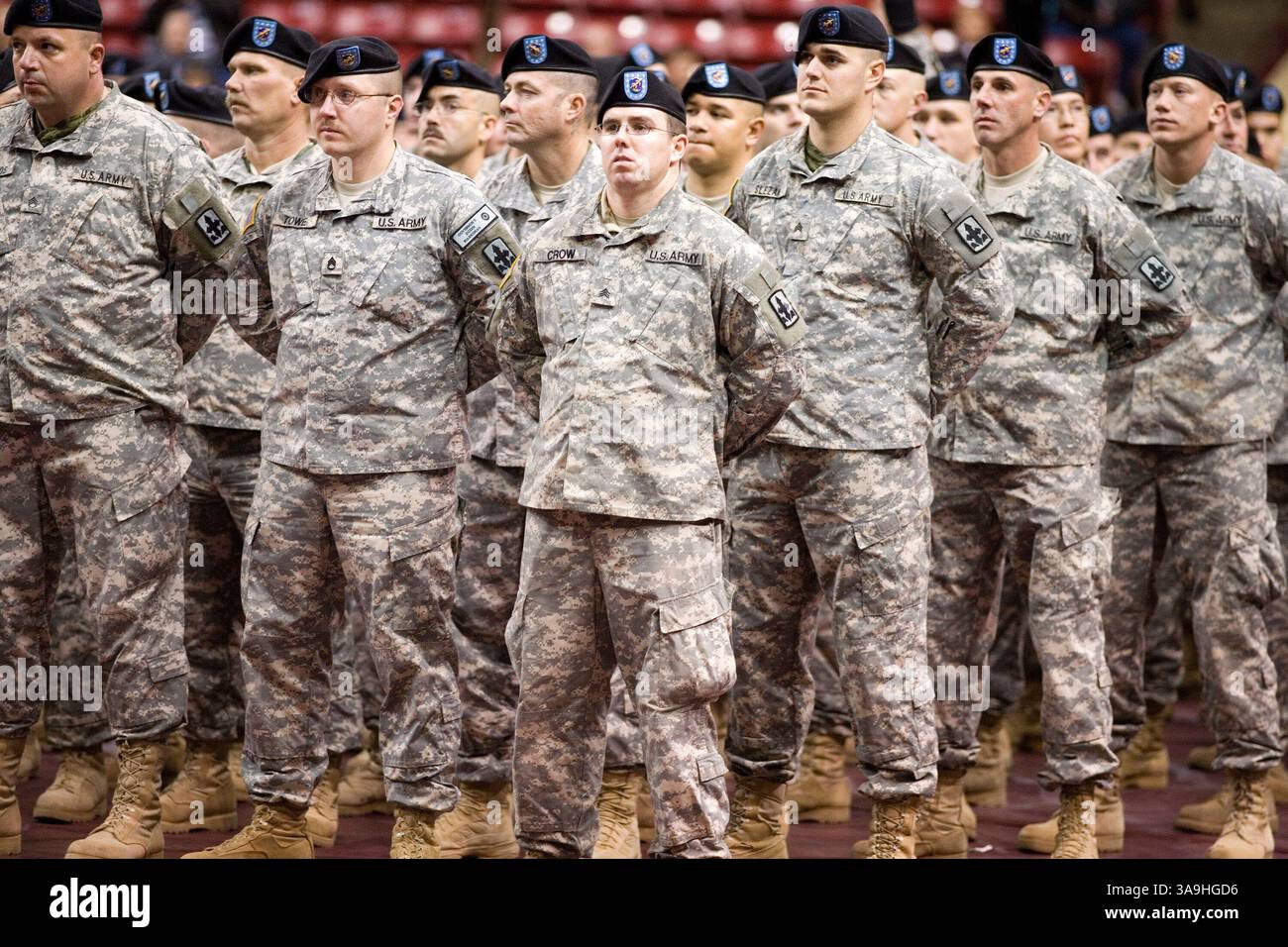 Jan 06, 2007; Tempe, AZ, USA; More than 600 members of the Arizona Army ...