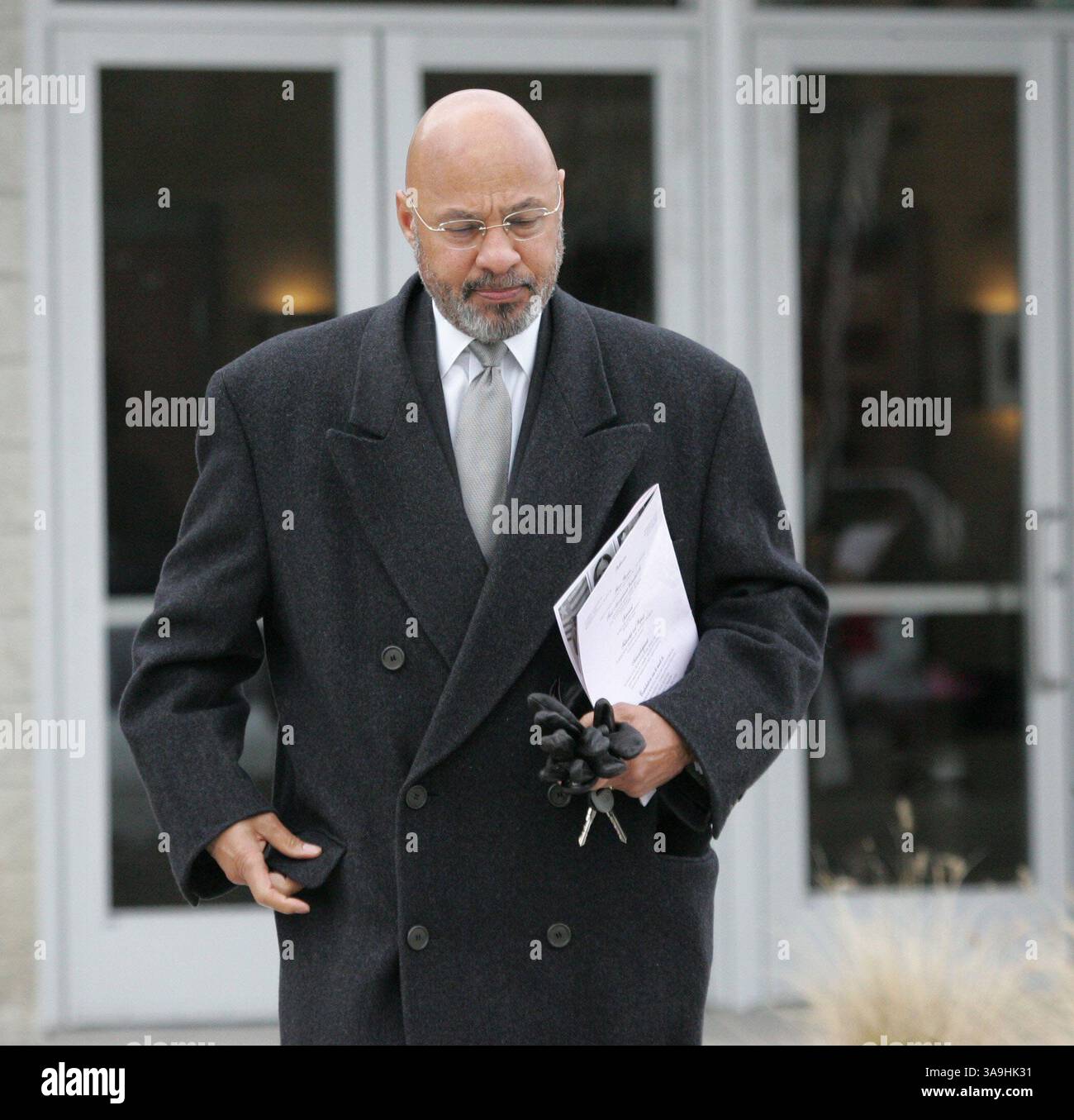 Jan 09, 2007; Detroit, MI, USA; Former Detroit Mayor DENNIS ARCHER ...