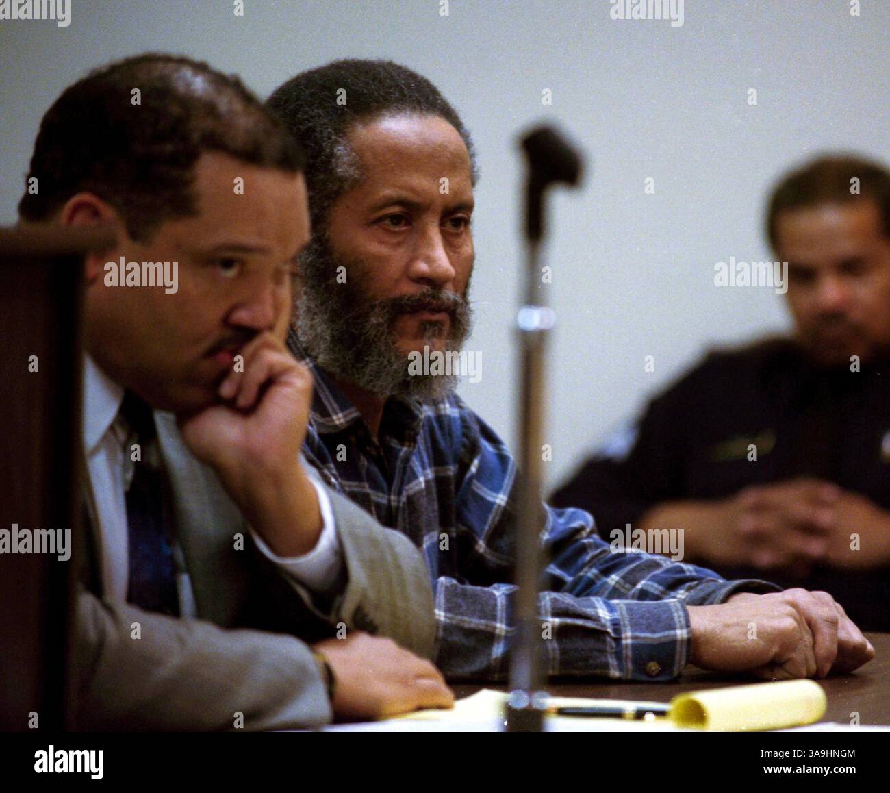 Jan 24, 2000; Detroit , Michigan, USA; PAUL HARRINGTON w/ Attorney W ...