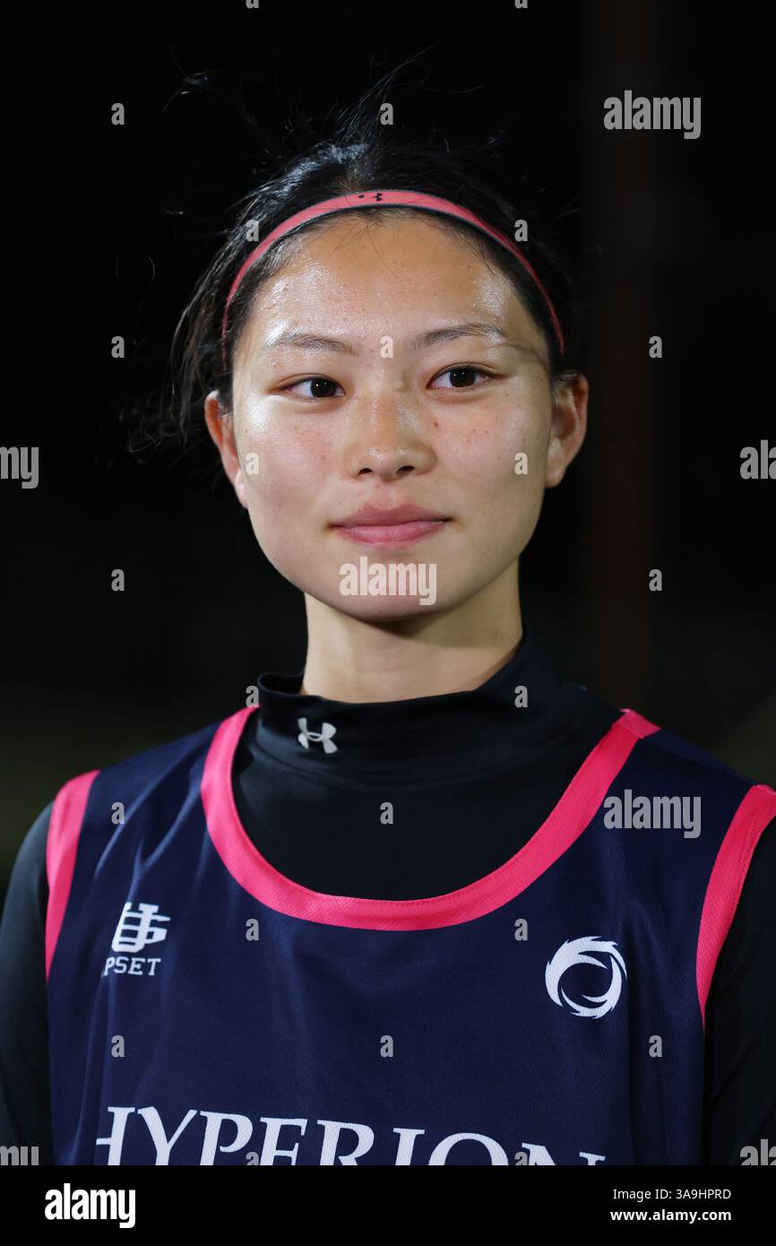 Fujitsu Kawasaki Stadium, Kanagawa, Japan. 30th Mar, 2025. Akari Uematsu (Hyperion), MARCH 30 ...