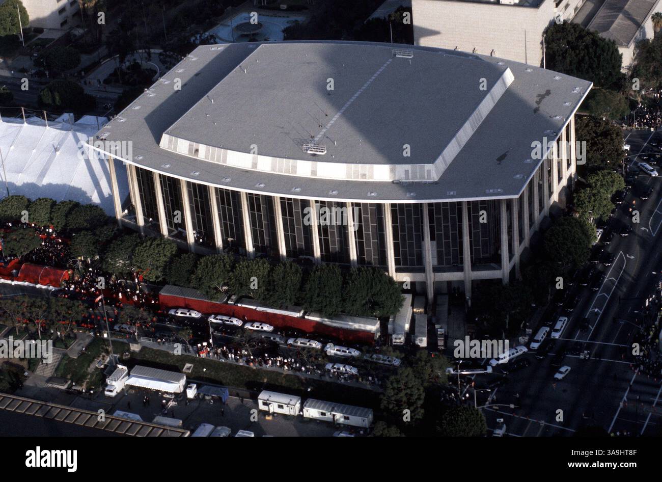 Mar 21, 1999; Los Angeles, CA, USA; Aerial photos of the 1999 Academy ...