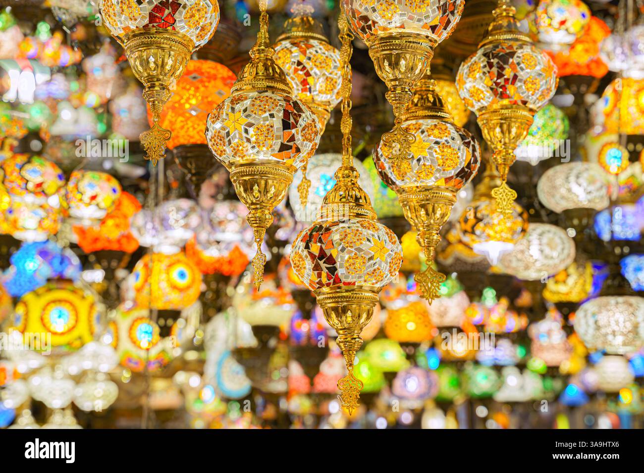 Chandeliers in store bottom view hi-res stock photography and images ...