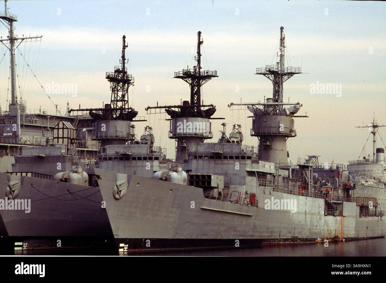 Nov 01, 1995; Long Beach, California, USA; Long Beach Naval Shipyard ...