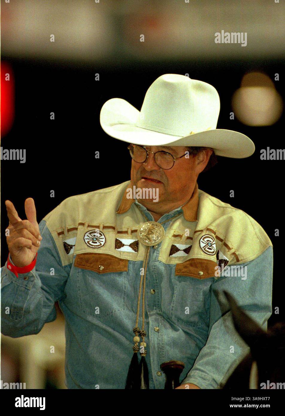 Mar 31, 1996; Mesquite, Texas, USA; BARRY CORBIN at the Walt Garrison ...