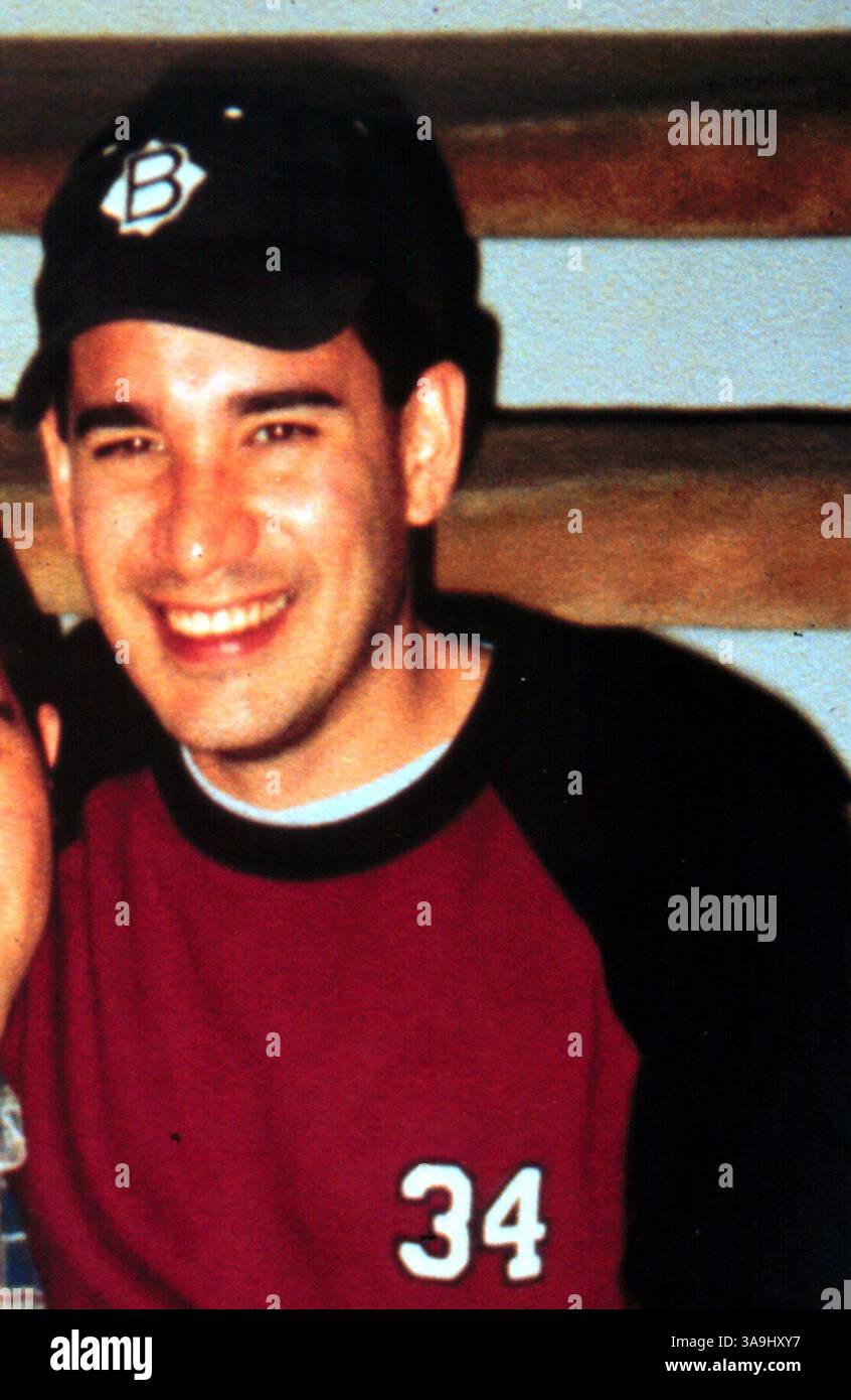 Feb 01, 1997; San Diego, California, USA; Gianni Versace's suspected murderer Andrew Cunanan at ...