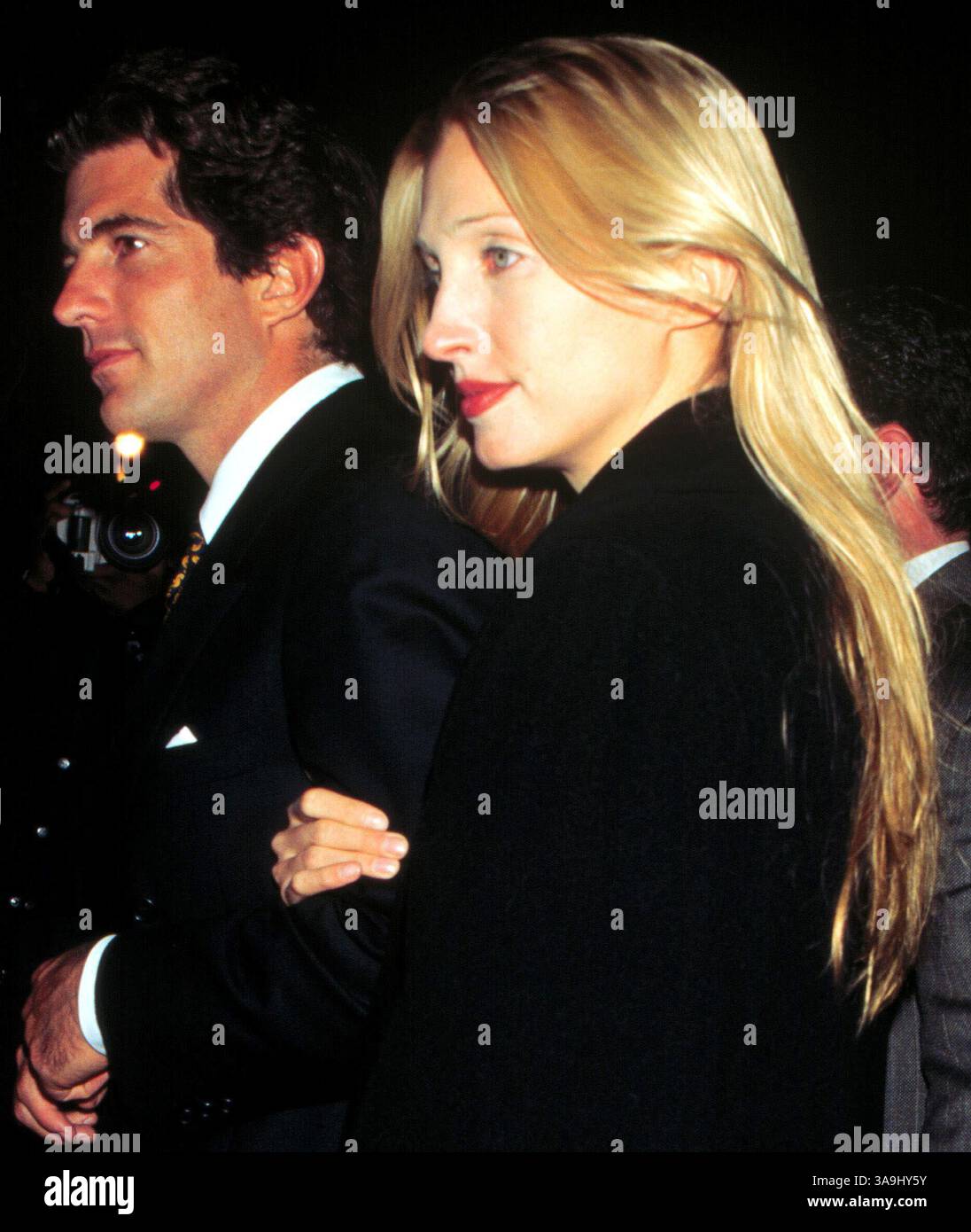 Nov 05, 1997; New York, New York, USA; JOHN F. KENNEDY JR. & CAROLYN ...