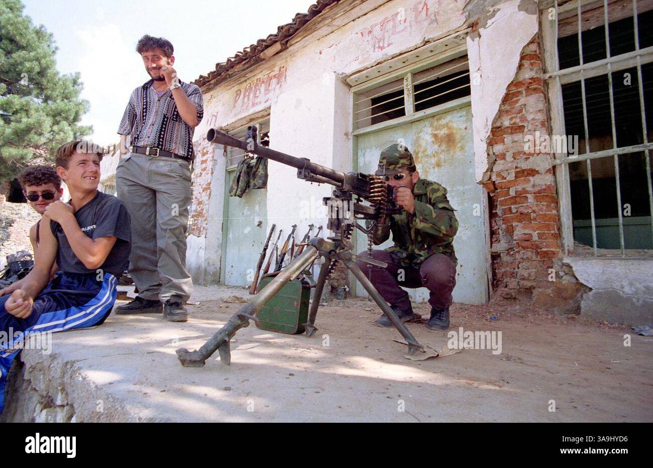 Jul 29, 1998; Tropoje, Albania; Small Arms Gun Running: Albanian arms ...
