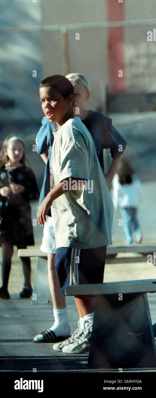 Nov 13, 1998; Los Angeles, CA, USA; JUSTIN SIMPSON @ his school in Los ...