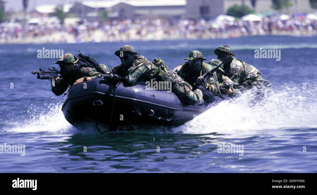 Jun 01, 1999; Newport Beach, California, USA; The United States Navy ...