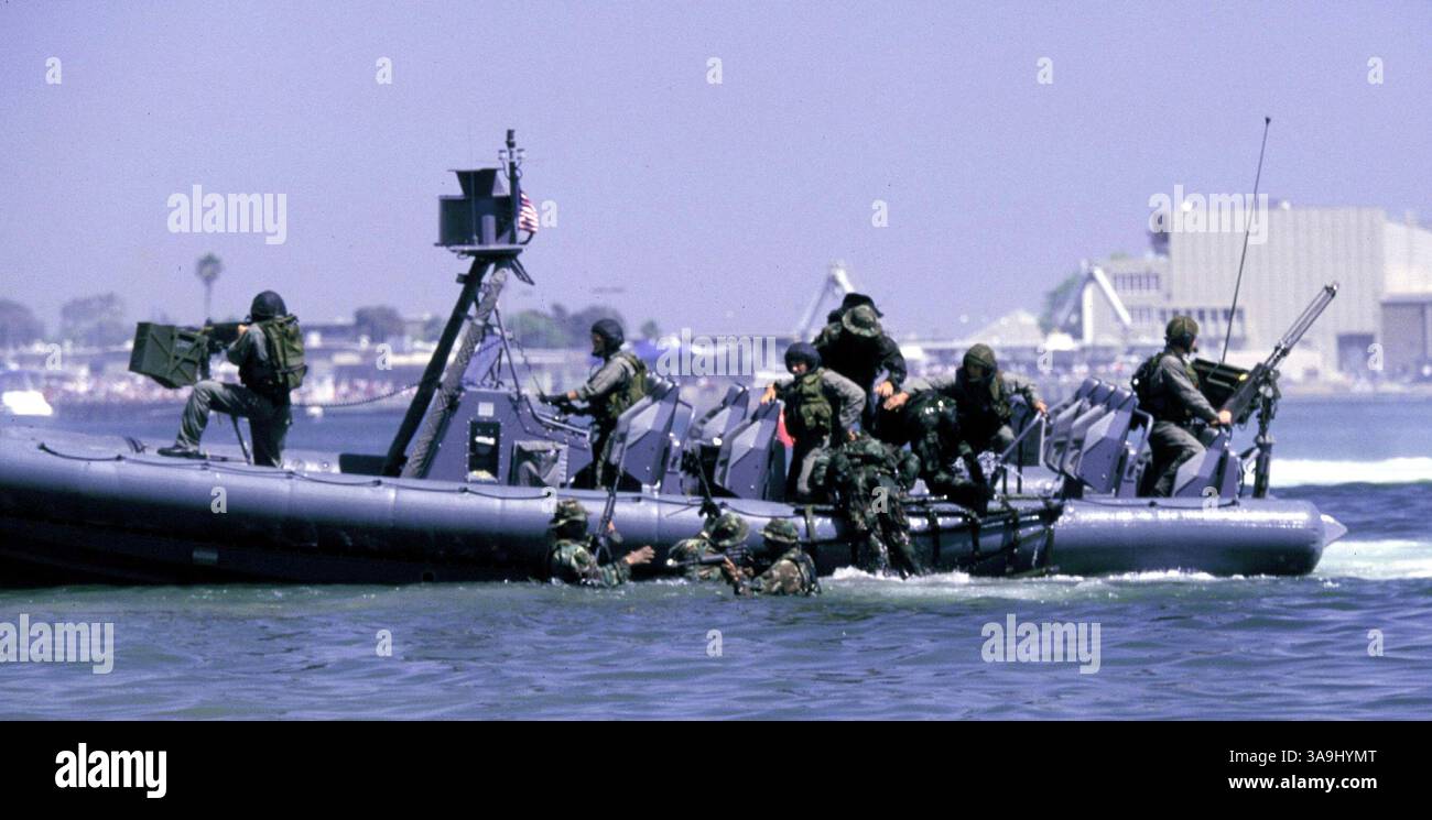 Jun 01, 1999; Newport Beach, California, USA; The United States Navy ...