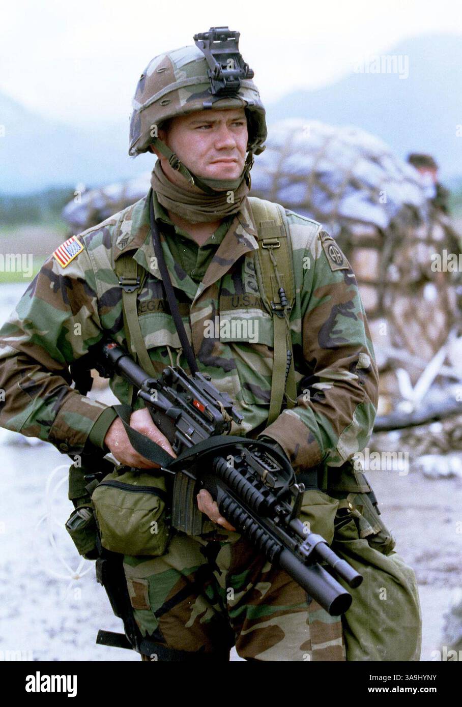 Apr 21,1999; Rinas, Albania, Eastern Europe; US Air Force in Albania: A ...