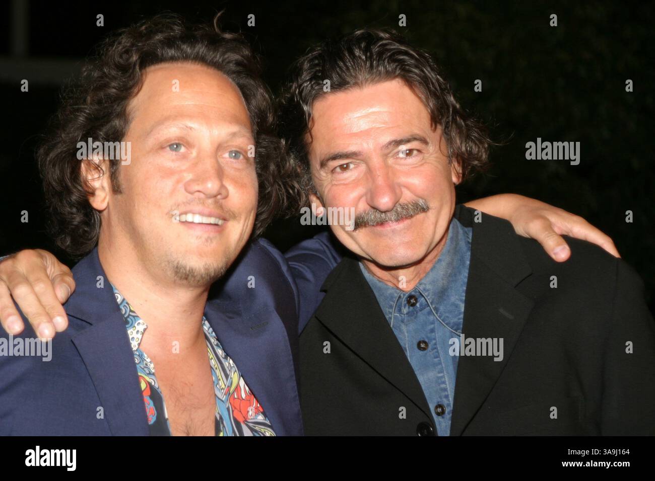 Saturday Night Live comedian ROB SCHNEIDER with fellow SNL cast member ...