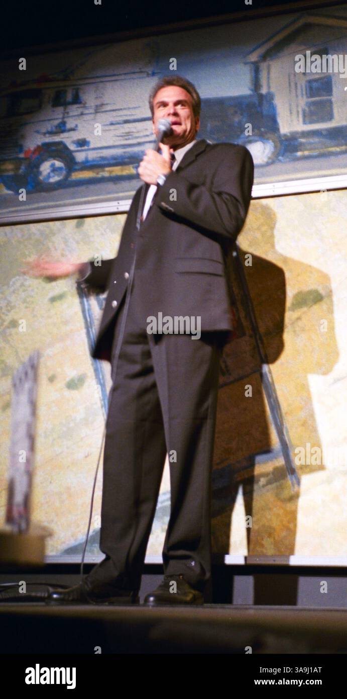 Mar 11, 2000; Tempe, Arizona, USA; Comedian RICK ROCKWELL, infamous ...
