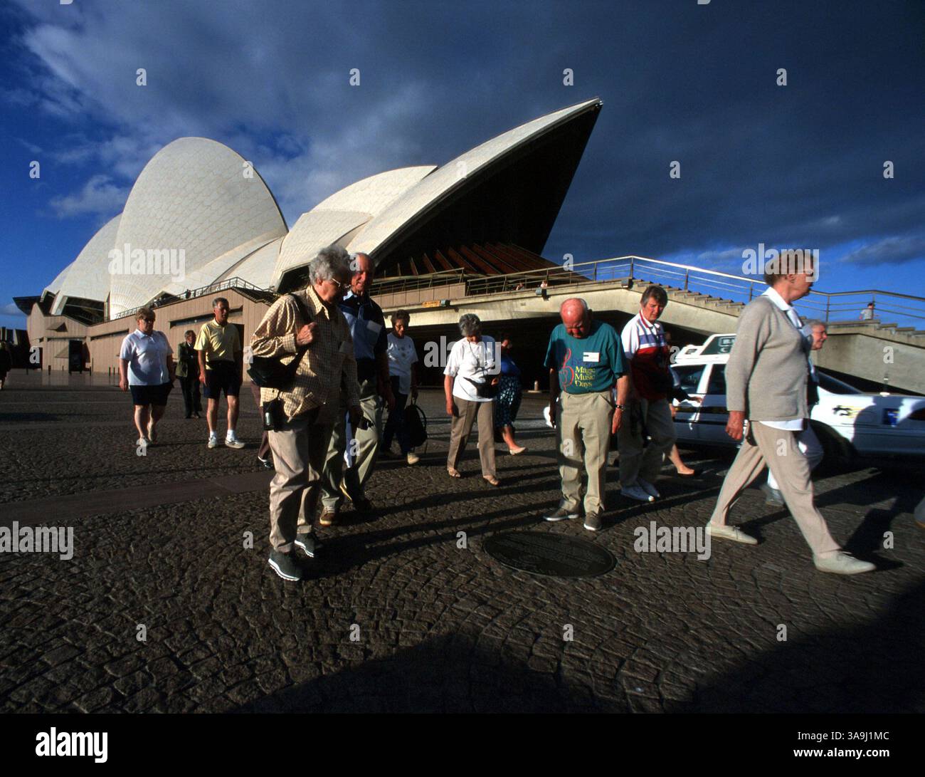 Apr 28, 2000; Sydney, Australia; The Sydney Opera House was designed by ...
