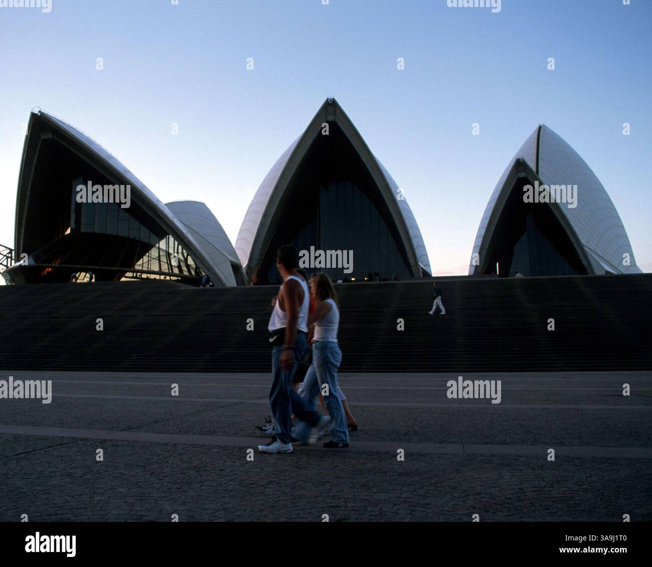 Apr 28, 2000; Sydney, Australia; The Sydney Opera House was designed by ...