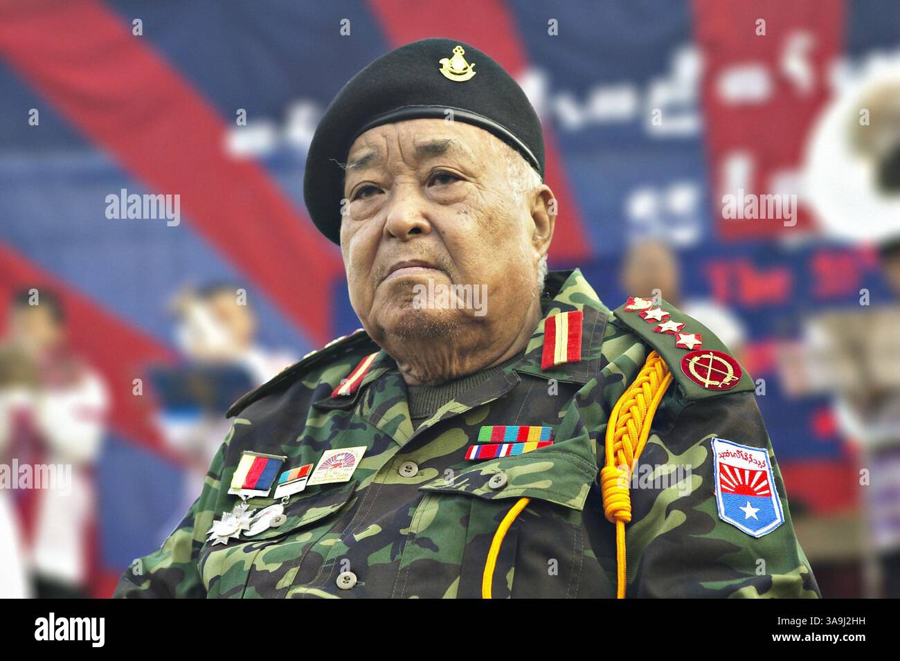 Jan 31, 2004; Wah Lay Khee, Karen State, Burma; Karen National Union ...