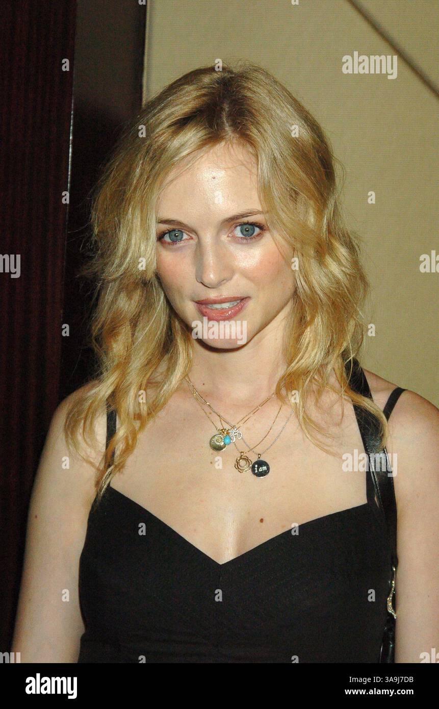 Jun 27, 2005; New York, NY, USA; HEATHER GRAHAM at the 'Hustle and Flow ...