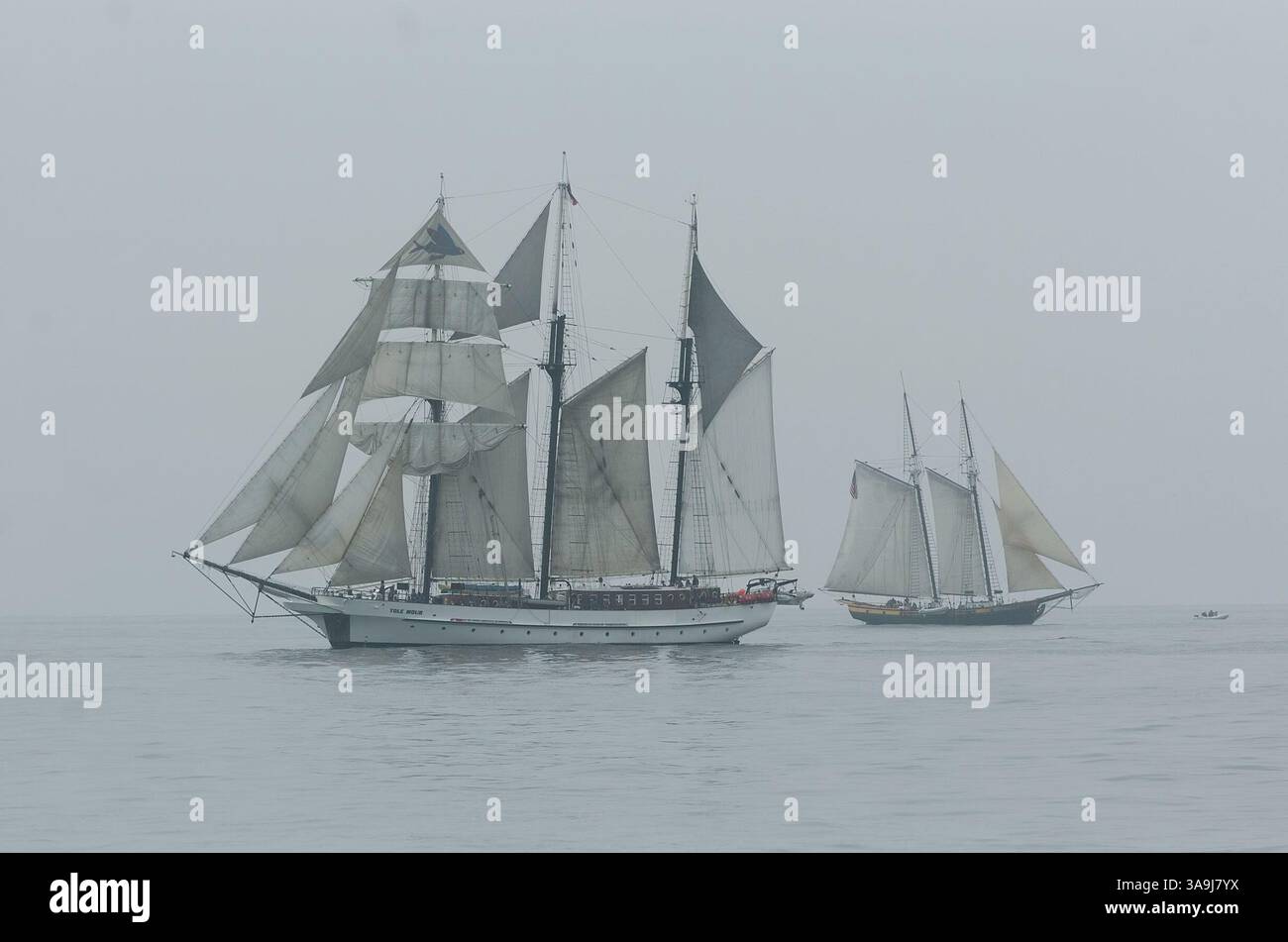 Aug 04, 2005; San Pedro, CA, USA; The Tole Mour, a square-rigged ...