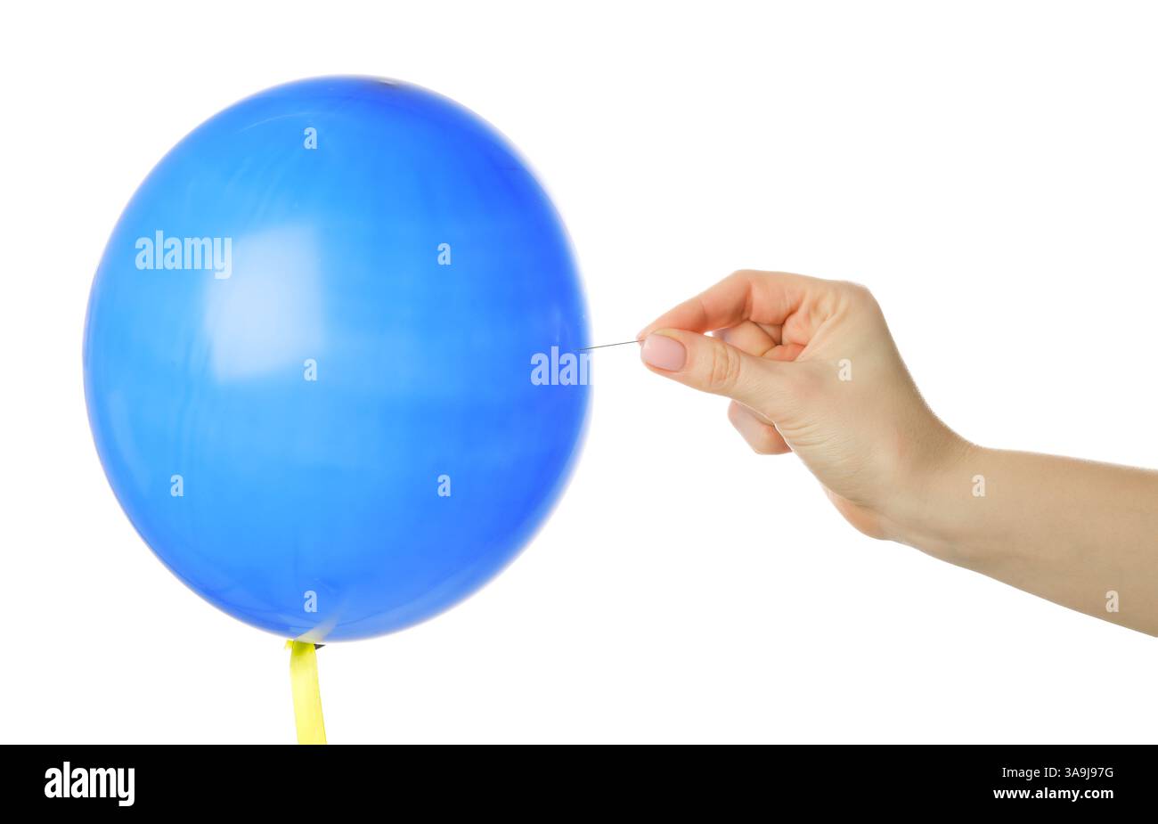 Ballon popping hi-res stock photography and images - Alamy