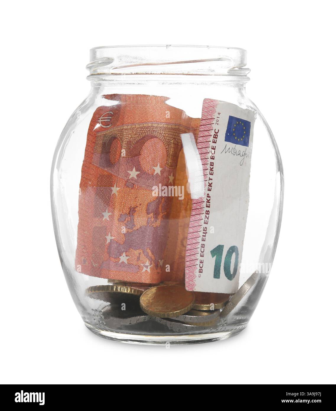 Tips jar euro Cut Out Stock Images & Pictures - Alamy