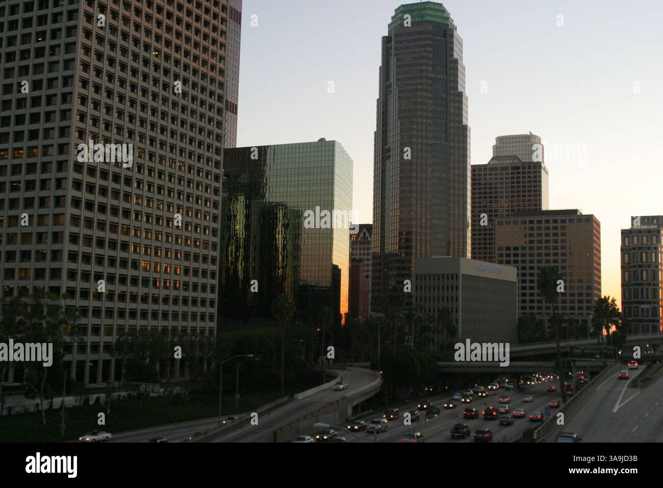 Jan 30, 2005; Los Angeles, CA, USA; Los Angeles. Skyline, skyscrapers ...