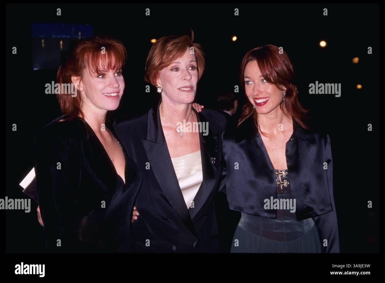 March 17, 1996; Hollywood, CA, USA; CAROL BURNETT and daughters Erin and Jody attend the Museum ...