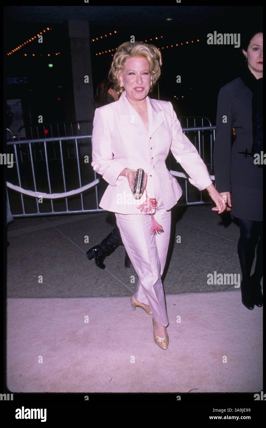 March 31, 1997; Hollywood, Ca,USA; Actress/Singer BETTE MIDLER attends ...