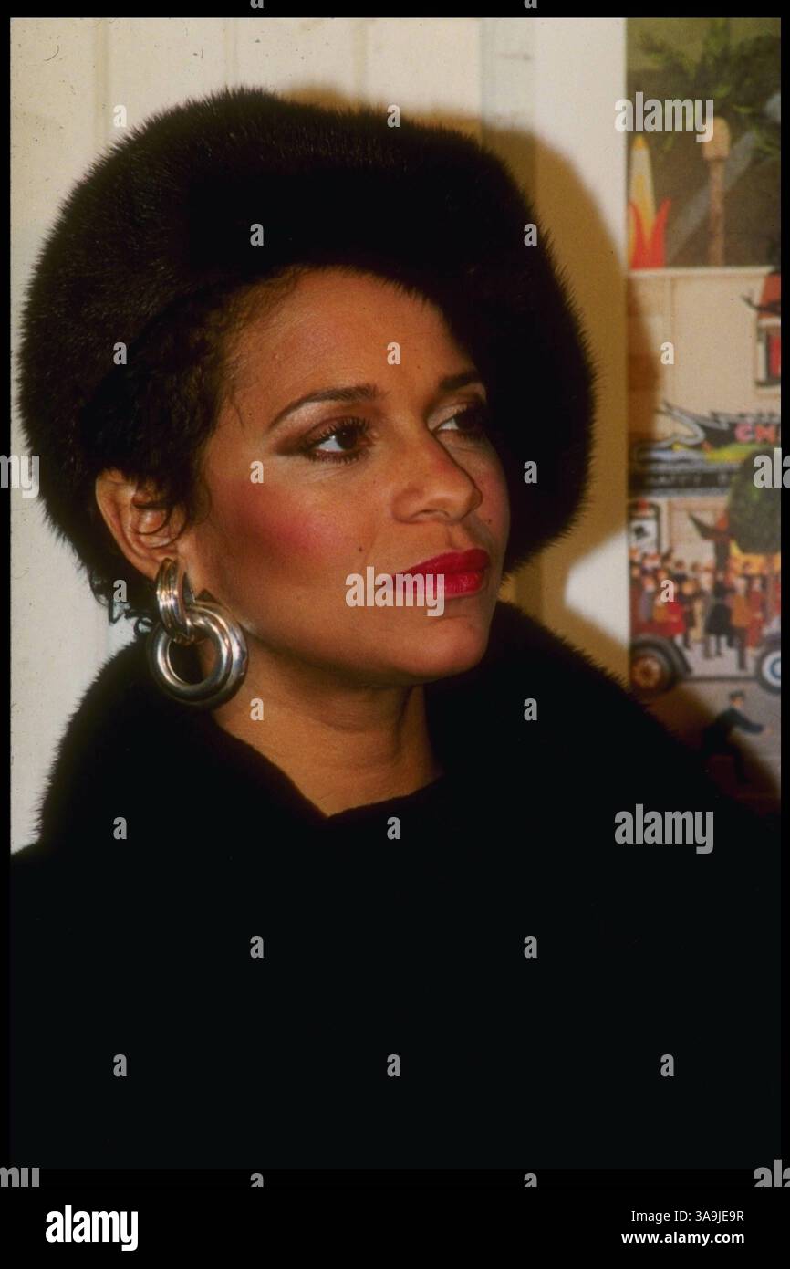 March 1987; Hollywood, Ca, USA; Actress/Coreographer DEBBIE ALLEN Stock ...