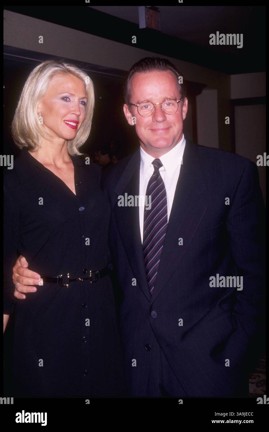 June 1, 1996; Hollywood, CA, USA; PHIL HARTMAN and wife BRYNN HARTMAN attends the Race For MS ...