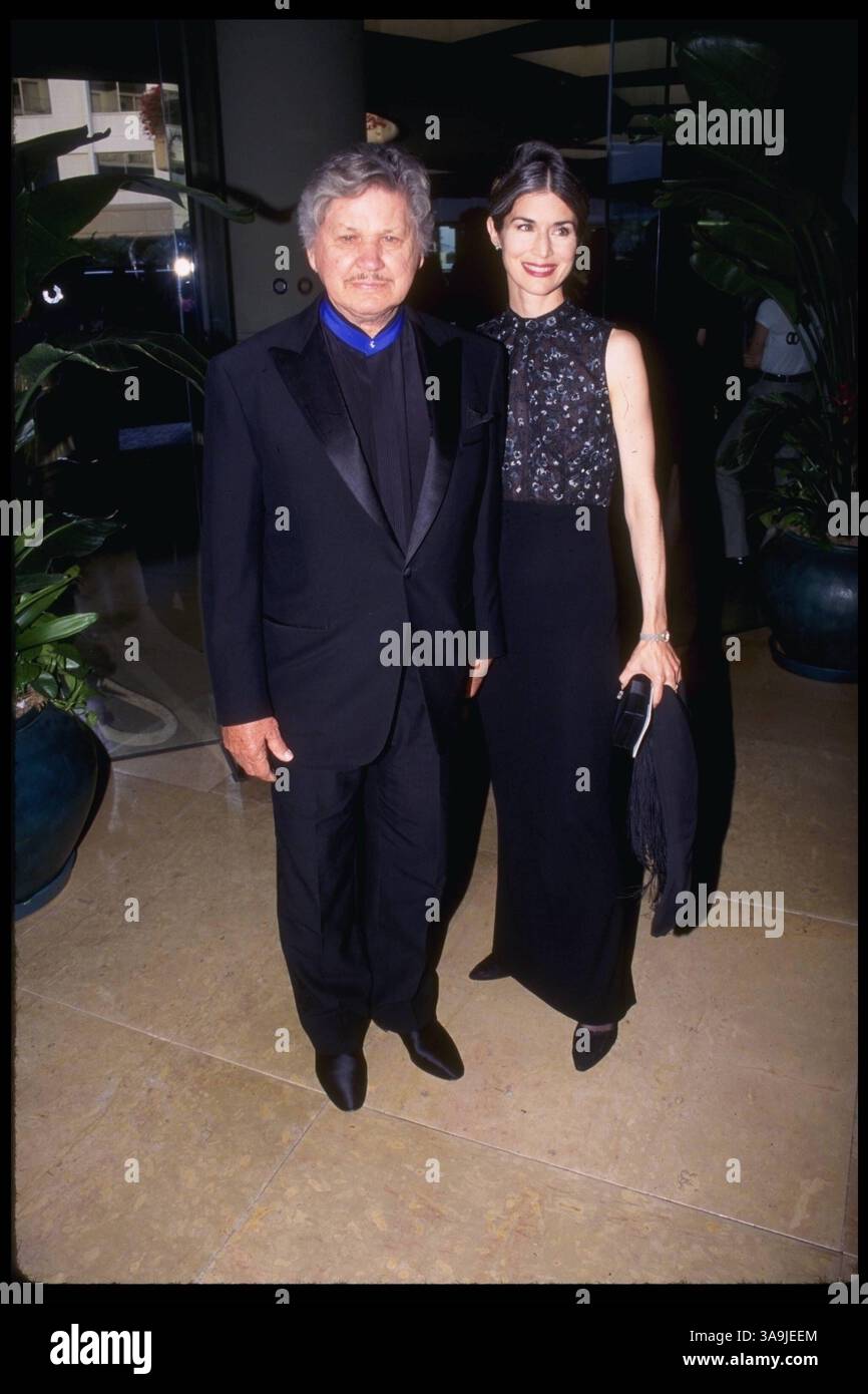 1997; Hollywood, CA, USA; CHARLES BRONSON and KIM WEEKS attend the 1997 ...