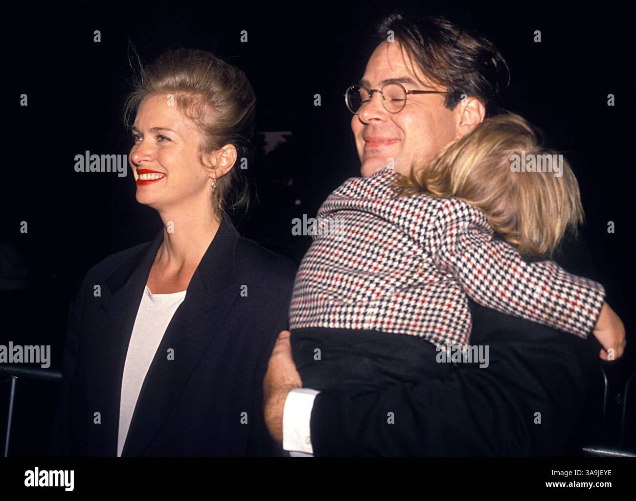Apr 27, 1993; Los Angeles, CA, USA; Actor DAN AYKROYD, his Daughter ...