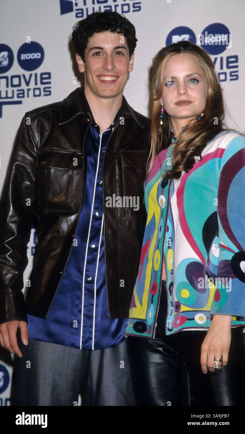 Jun 03, 2000; Los Angeles, CA, USA; JASON BIGGS at the MTV Movie Awards ...