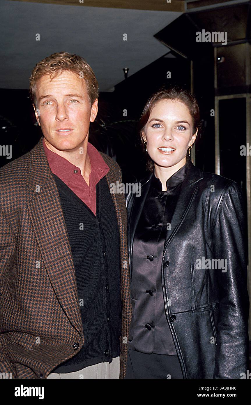 Jan 10, 1998; Los Angeles, CA, USA; Actor LINDEN ASHBY and wife ...