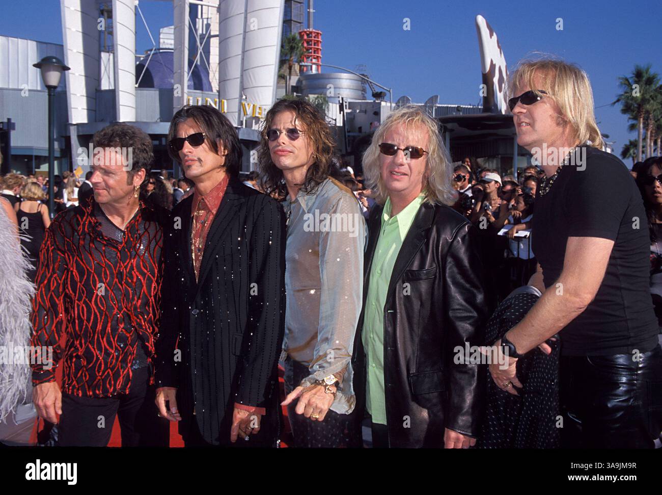Sep 10, 1998; Los Angeles, CA, USA; Pictured: Rock Group AEROSMITH at ...