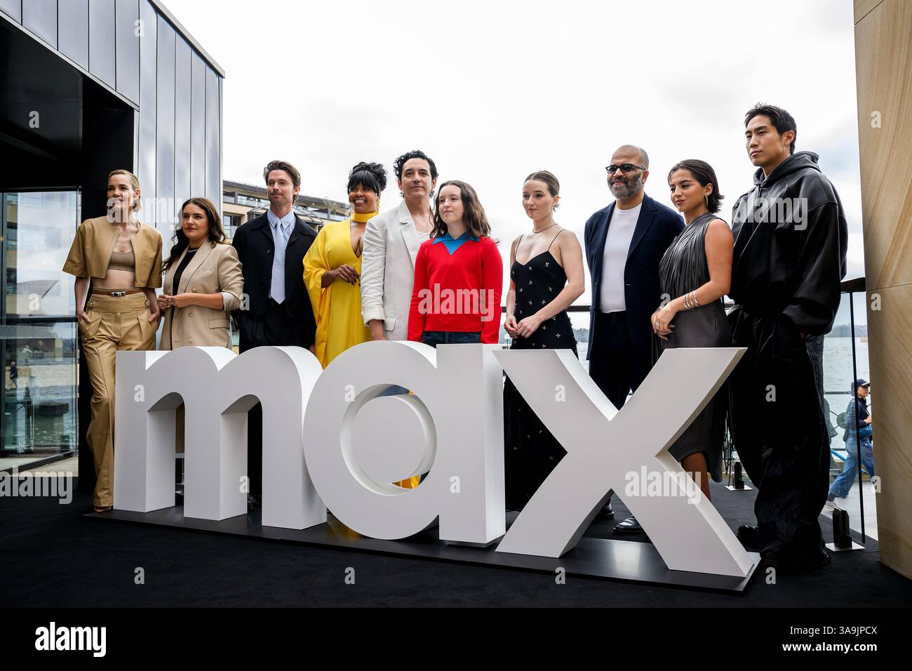 Sydney, Australia. 31st March, 2025. (L-R) The White Lotus season 3 ...