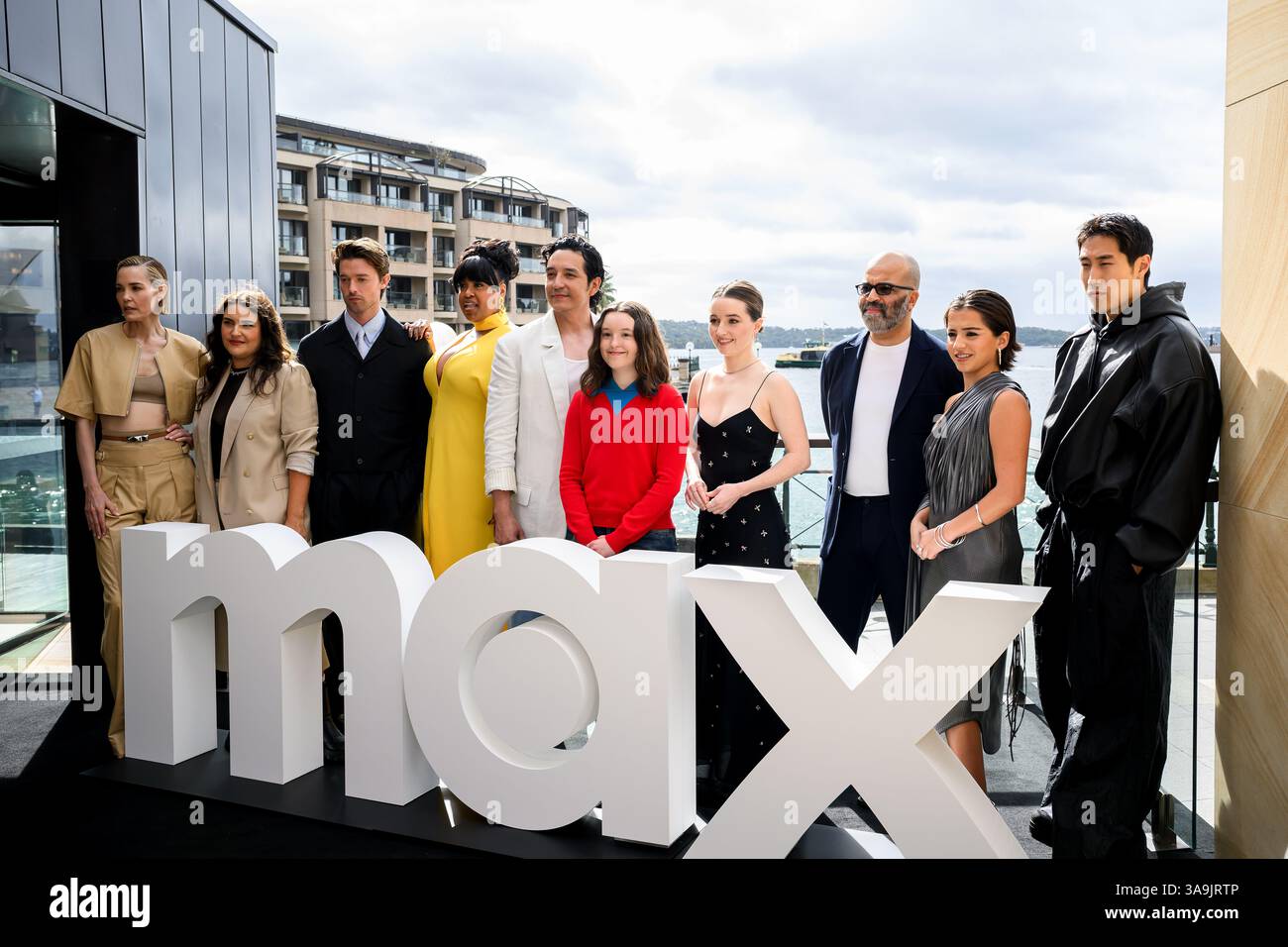 Sydney, Australia. 31st March, 2025. (L-R) The White Lotus season 3 ...
