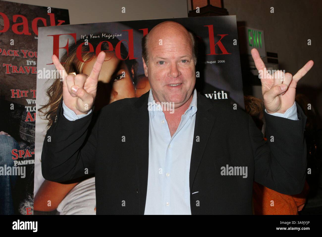 Aug 30, 2006; Beverly Hills, CA, USA; REX LINN at Feedback Magazine ...