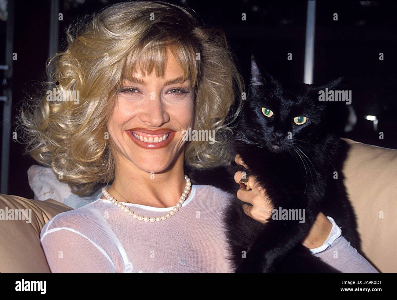 Apr 27, 1993; Los Angeles, CA, USA; Actress J. CYNTHIA BROOKS and her ...