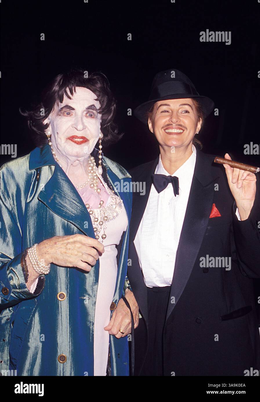 Oct 31, 1993; Beverly Hills, CA, USA; Actor MILTON BERLE and his wife ...