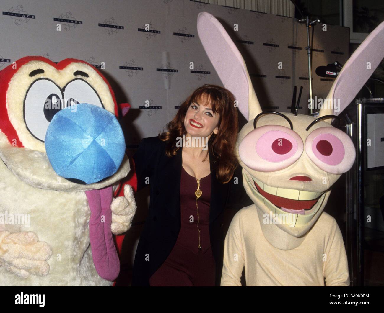 Jun 14, 1993; Los Angeles, CA, USA; 'MISS' JULIE BROWN with 'Ren ...