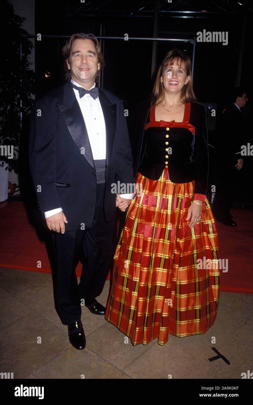Jan 21, 1995; Los Angeles, CA, USA; Actor BEAU BRIDGES and wife WENDY ...