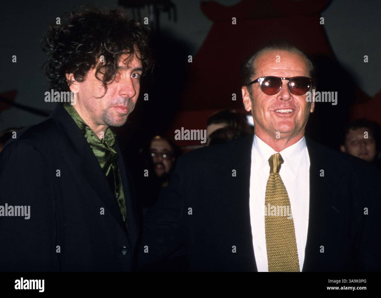 Dec 12, 1996; Los Angeles, CA, USA; TIM BURTON at the 'Mars Attacks ...