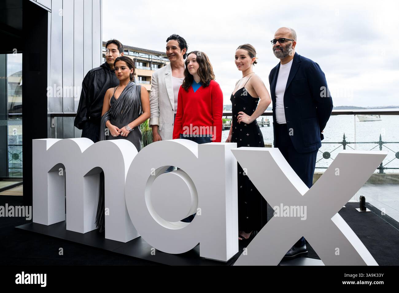 (L-R) The Last of Us season 2 cast members Young Mazino, Isabela Merced ...