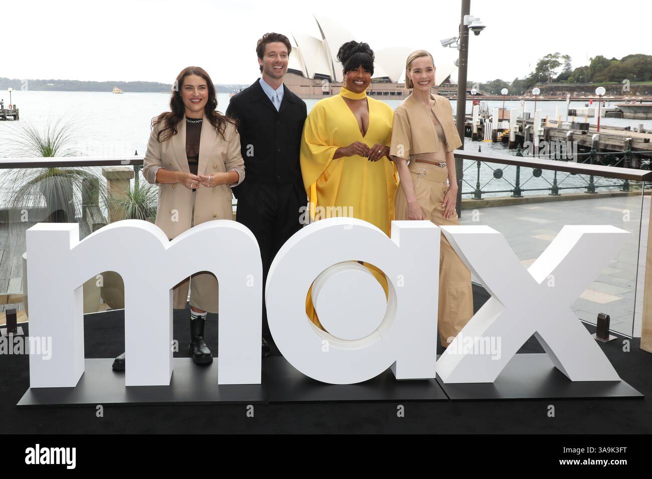 Sydney, Australia. 31st March 2025. Cast members of HBO hit series The ...
